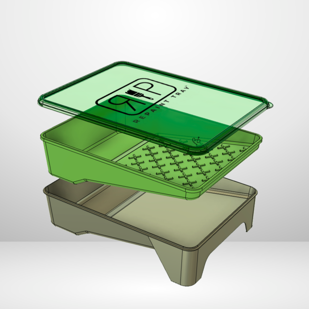 Repaint Studios - Eco-Friendly Paint Tray, Liner and Lid